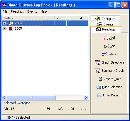 Blood Glucose Log Book, self-management, diabetes