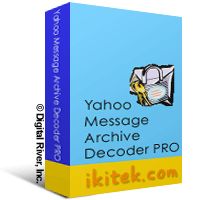 Yahoo Message Archive Decoder PRO, archive files, format