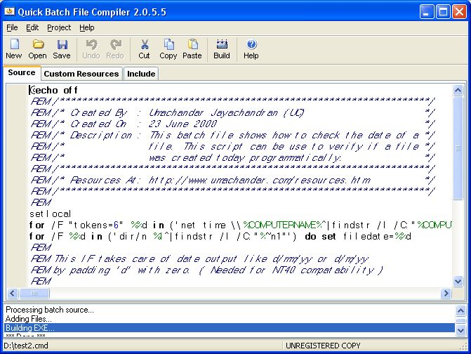 Quick Batch File Compiler - Quick Batch File compiler convert batch files