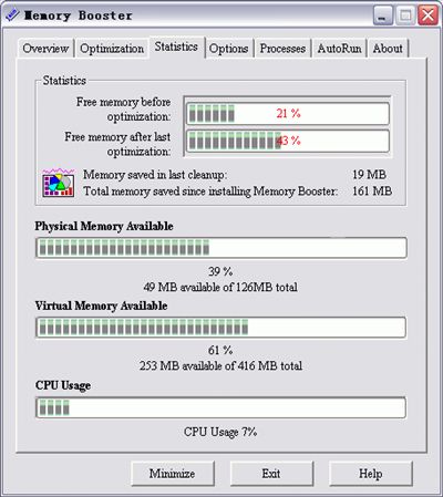 Top Memory booster - designed to clean your PC memory and applications ...
