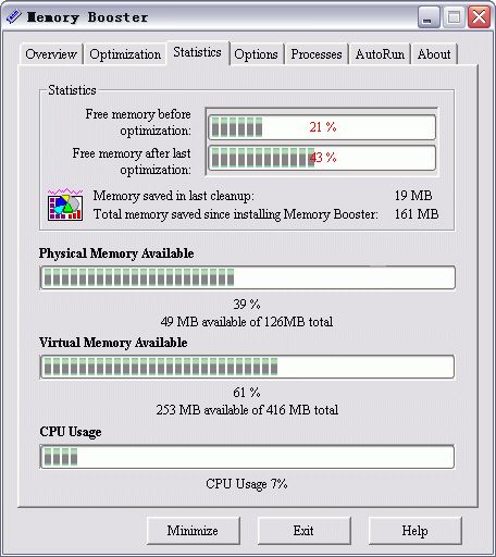 Top Memory booster - designed to clean your PC memory and applications ...