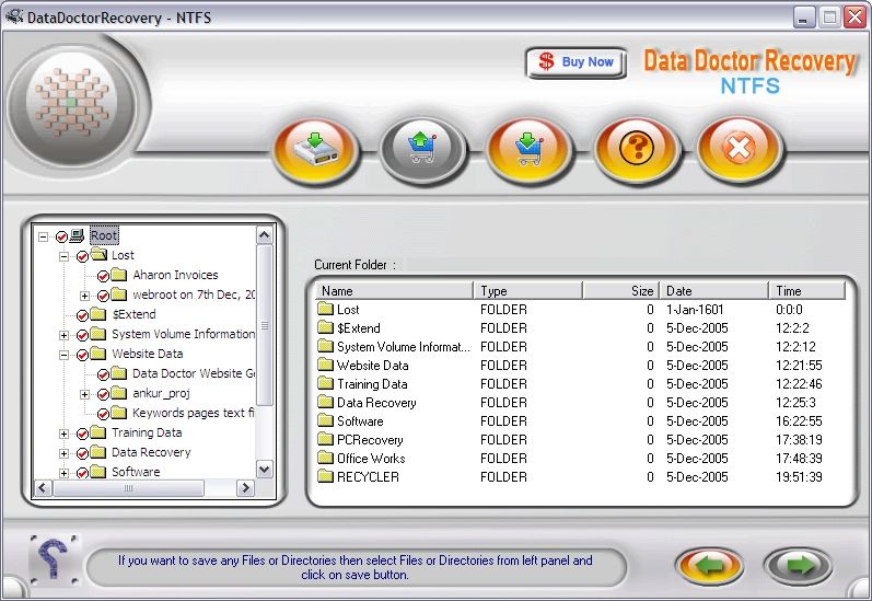 Ntfs Partition Data Recovery Software Searching And Restoring Windows